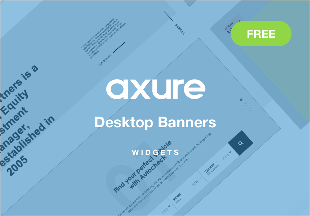 Desktop Banner Widgets